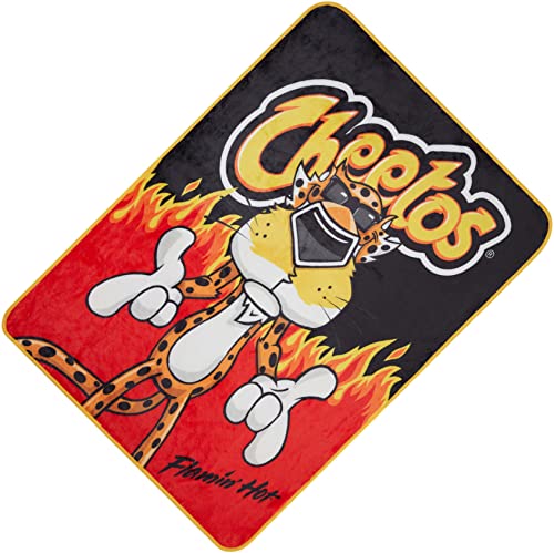 Cheetos Chester Cheetah Fleece Throw Blanket - Flamin Hot Chester Cheetah Soft Fleece Throw Blanket