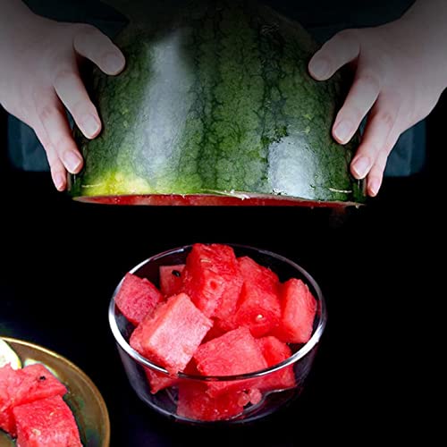 2-In-1 Watermelon Fork Slicer,2023New Watermelon Slicer Cutter Summer,Dual Head Stainless Steel Fruit Fork cubeds Knife,Family,Party,Camping(1PCS)