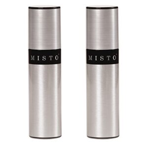 Misto Oil Sprayer, Set of Two, Silver