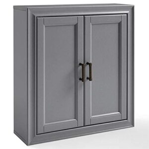 pemberly row medicine cabinet in vintage gray