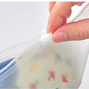 ericotry Plastic Pouch Bag Organizer Waterproof Packaging Bags Travel Storage Bag Luggage Shoes Cloth Suit Makeup Packing Pouch Bag Organizer (6-Pack of Different Sizes)