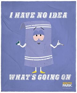 intimo south park towelie what's going on silk touch plush throw blanket