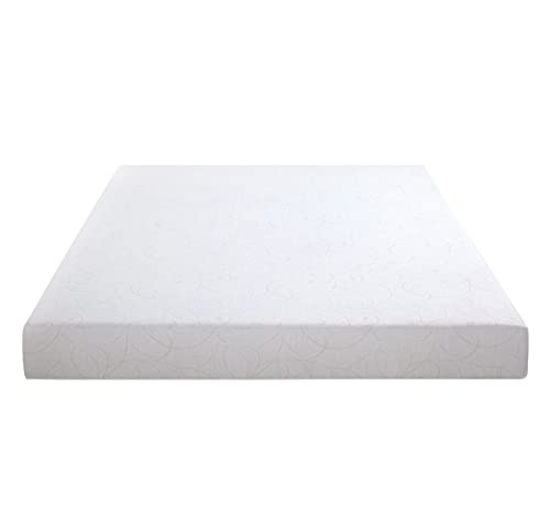 Olee Sleep 7 Inch I-Gel Deluxe Comfort Memory Foam Mattress,Full,Beige,White, CertiPUR-US, Multi-layered foam, Supporting Body Weight,Comfort and Relieve pressure