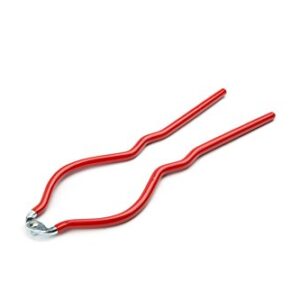 Farm to Table Canning Jar/Bottle Wrench, 10.5", Red PVC Coated