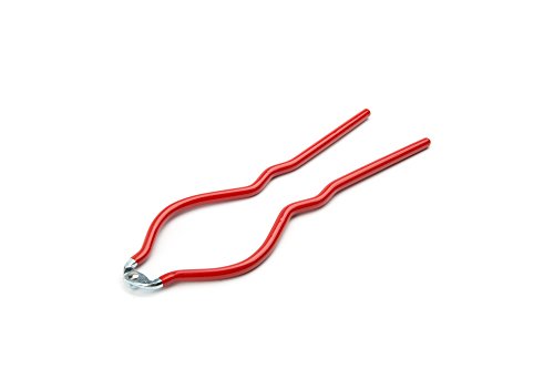 Farm to Table Canning Jar/Bottle Wrench, 10.5", Red PVC Coated