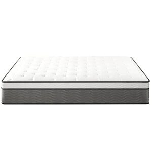 Zinus 14 Inch Support Plus Pocket Spring Hybrid Mattress/Extra Firm Feel/Heavier Coils for Durable Support/Pocket Innersprings for Motion Isolation/Mattress-in-a-Box, Full