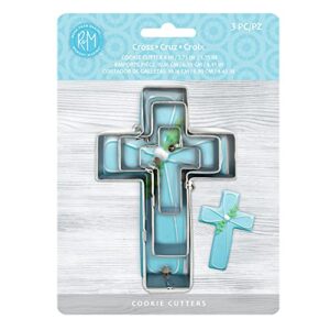 r & m international cross cookie cutter, one size