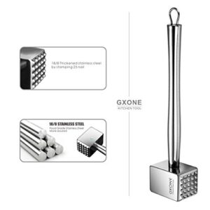 Meat Tenderizer,304 Stainless Steel Heavy Sturdy Meat Mallet/Pounder/Hammer Tool(1.65lb)