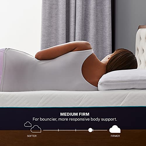 Sleep Innovations Hudson Hybrid 12 Inch Cooling Gel Memory Foam and Innerspring Mattress with Cool Touch Quilted Cover, Queen Size, Bed in a Box, Medium Support