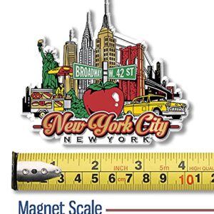 New York City Magnet by Classic Magnets, Collectible Souvenirs Made in The USA