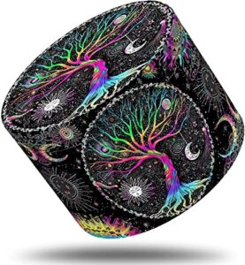 joytop boho grinder, 2.5 inch tree of life aesthetic moon and sun grinder (multicolored)