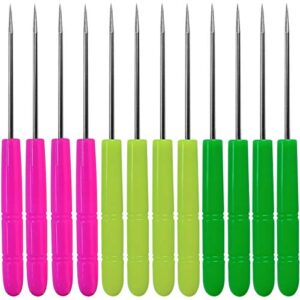 12 pcs sugar stir needle scriber needle biscuit icing pin diy baking pin stainless steel pin icing sugarcraft cake decorating needle tool