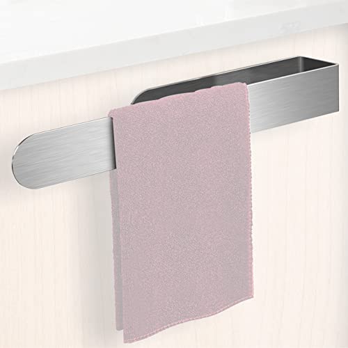 LUSUNGOLD Towel Rack,Command Damage Free Hand Towel Holder for Dry Towel/Wet Towel,Bathroom Hand Towel Holder,Washcloth Holder,Self Adhesive Towel Holder,Stainless Steel Towel Bar.