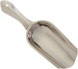 4 ounce stainless steel ice scoop