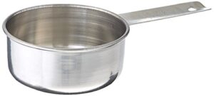 tablecraft 1/2 cup stainless steel measuring cup