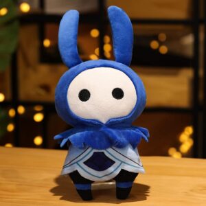 Xingqiu Cryo Abyss Mage Throw Blanket Genshin Impact Wearable Blankets and Game Monster Plush Doll, 95cm×155cm