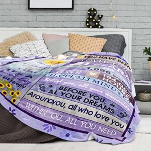 DULNYEI 21st Birthday Gifts for Her Blanket Happy 21st Birthday Decorations for Her 21st Birthday Gift Ideas 21 Year Old Birthday Gifts for Her Best 21st Birthday Gifts Throw Blanket 60×50 Inch