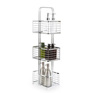 bino 'madison' 3-tier spa tower, large rectangle, chrome