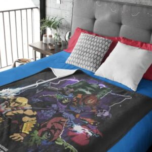 INTIMO Masters of The Universe Revelation Poster Super Soft and Cuddly Plush Fleece Throw Blanket