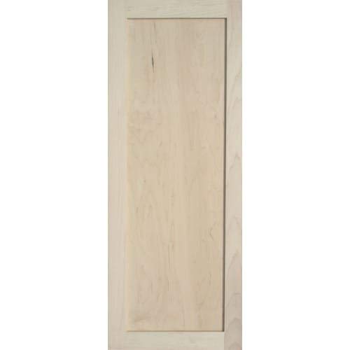 American Pride Fontana Single Medicine Cabinet with Unfinished Maple Door, 12" x 36", White