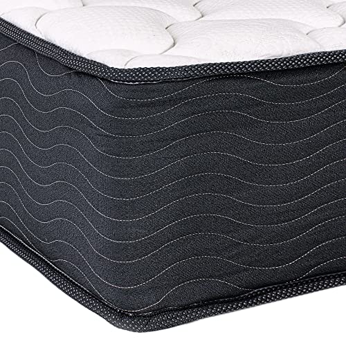 Novezza Home 10 Inch Hybrid Support Mattress/Bed-in-a-Box/CertiPUR-US Certified Foam, King (NOVHM-S)