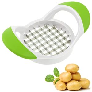 doitool 1pc multi- purpose potato cutting device, stainless steel french fry cutter, square sharp potato slicer for restaurant home kitchen