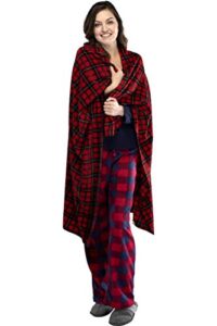 intimo red stewart 48" x 60" fleece blanket