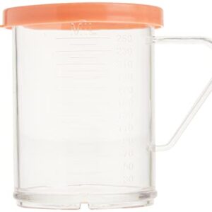 WINCO Dredge with snap on Lids, Clear