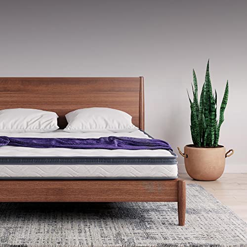 Signature Sleep Essential 6" EuroTop Gel Memory Foam and Innerspring Hybrid Mattress, Queen