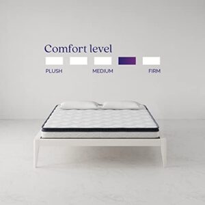 Signature Sleep Essential 6" EuroTop Gel Memory Foam and Innerspring Hybrid Mattress, Queen