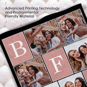 Personalized Besties Cozy Throw Blanket That One Friend You Can Trust with Anything Throw Blanket Lightweight to BFF 6 Photos Lightweight Soft All Season Use Dream Gifts 30"x40"