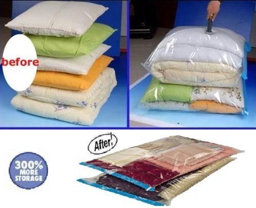 24 PACK Wholesale Vacuum Seal Storage Bag Space Saver EXTRA LARGE size