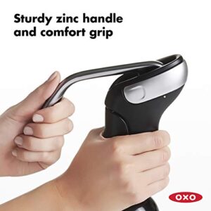 OXO Steel Vertical Lever Corkscrew with Removable Foil Cutter