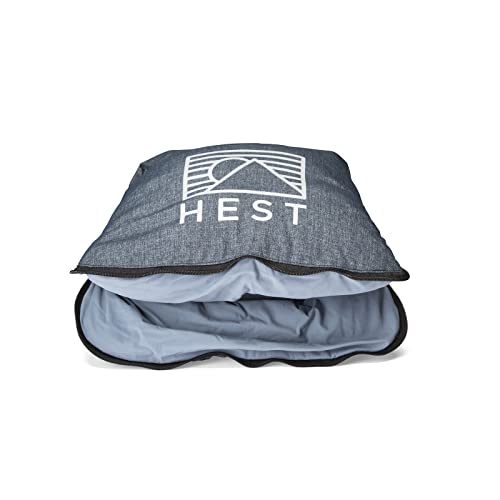 HEST Dually Wide and Standard Pillow Bundle - Standard Pillow, Packable Travel Pillow, 20" L x 26" W - Dually Wide Mattress, Sleeps Two, 72" L x 60" W