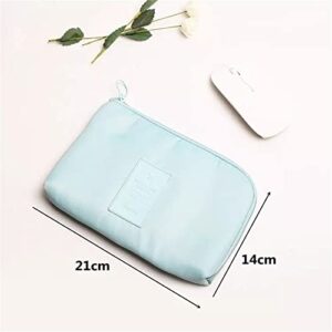 CDYD Storage Box Makeup Bag Cable Bag Portable Digital Organizer Gadget Case Cellphone Charge