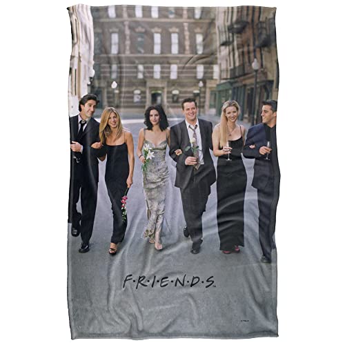 Friends Fancy Walk Silky Touch Super Soft Throw Blanket 36" x 58"