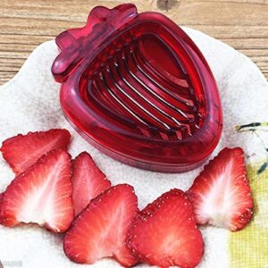 Strawberry Slicer Kitchen Gadget Fruit Cutter - Boiled Egg Slicer for Hard Boiled Eggs Slicer Stainless Steel Wire - Avocado Slicer Tool Tomato Slicer Stainless Steel Food Chopper Fruit Shape Cutters