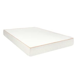 milliard 8 inch memory foam firm mattress with breathable, soft and washable cover | certipur-us certified | bed-in-a-box | pressure relieving, queen