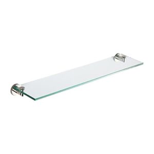 ginger 4634t/pn kubic toiletry shelf, 24", polished nickel