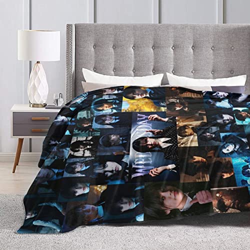 Blanket Fleece Ultra-Soft Micro Throw Soft Blankets Gifts for Kids Adults Sofa Bed Wednesday