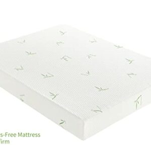 OUUI Twin Mattress, 6 Inch Memory Foam Mattress in a Box for Kids with Breathable Bamboo Cover, Medium Firm Gel Mattress for Bunk Bed, Trundle Bed, CertiPUR-US Certified