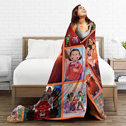 Aeefnuie Turning Red Blanket Sofa Blankets Flannel Blankets Throw Blankets Air Conditioning Blankets 50''X40''