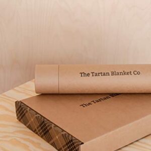 The Tartan Blanket Co. Recycled Wool Blanket Stewart Natural Dress Tartan (59" x 75")