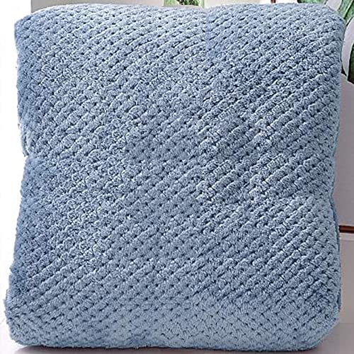 Tronssien Fleece Throw Blankets Super Soft Flannel Cozy Blankets Washable Lightweight Fuzzy Blanket for Couch Sofa Bed Office Throw Size Warm Plush Blankets for All Season (50'x 60')