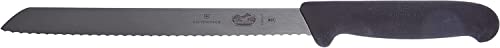 Victorinox Fibrox 8-Inch Serrated Bread Knife with Black Handle