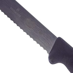 Victorinox Fibrox 8-Inch Serrated Bread Knife with Black Handle