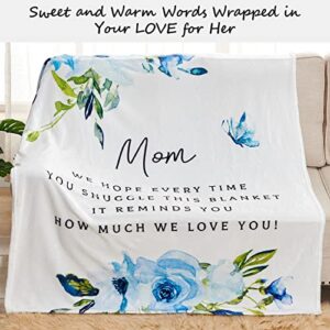 Gifts for Mom, Gifts for Mom from Daguther, Mothers Day Blanket Gifts for Mom, Birthday Gifts for Mom, Mom Gifts, Mothers Day Blanket Gifts for Mom, Mom Gifts from Daughter Son Soft Throw 60" x 50"