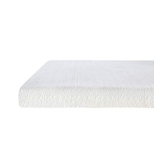 Classic Brands 4.5-Inch Cool Gel Memory Foam Replacement Mattress for Sleeper Sofa Bed Twin, Plush