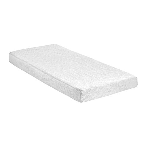 Classic Brands 4.5-Inch Cool Gel Memory Foam Replacement Mattress for Sleeper Sofa Bed Twin, Plush