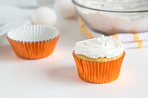 Fox Run Orange Cupcake Liner, Set of 32